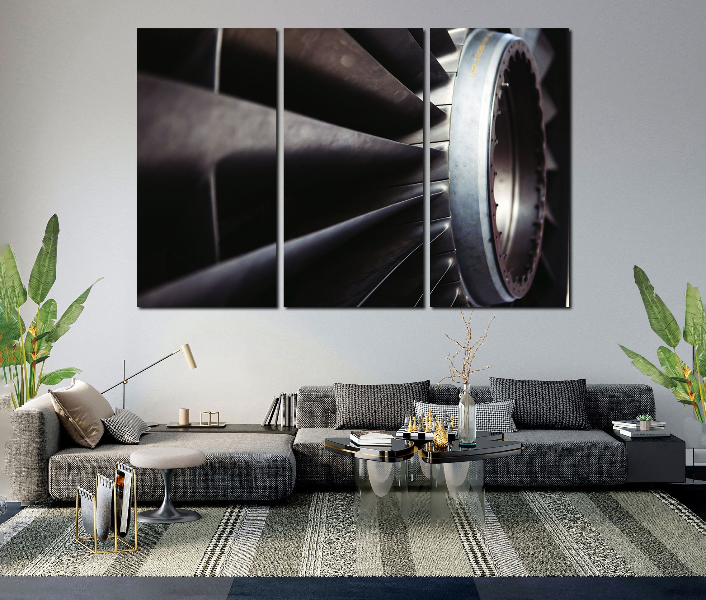 Jet Engine for Original Wall Decor of Loft Style House Cool - Etsy