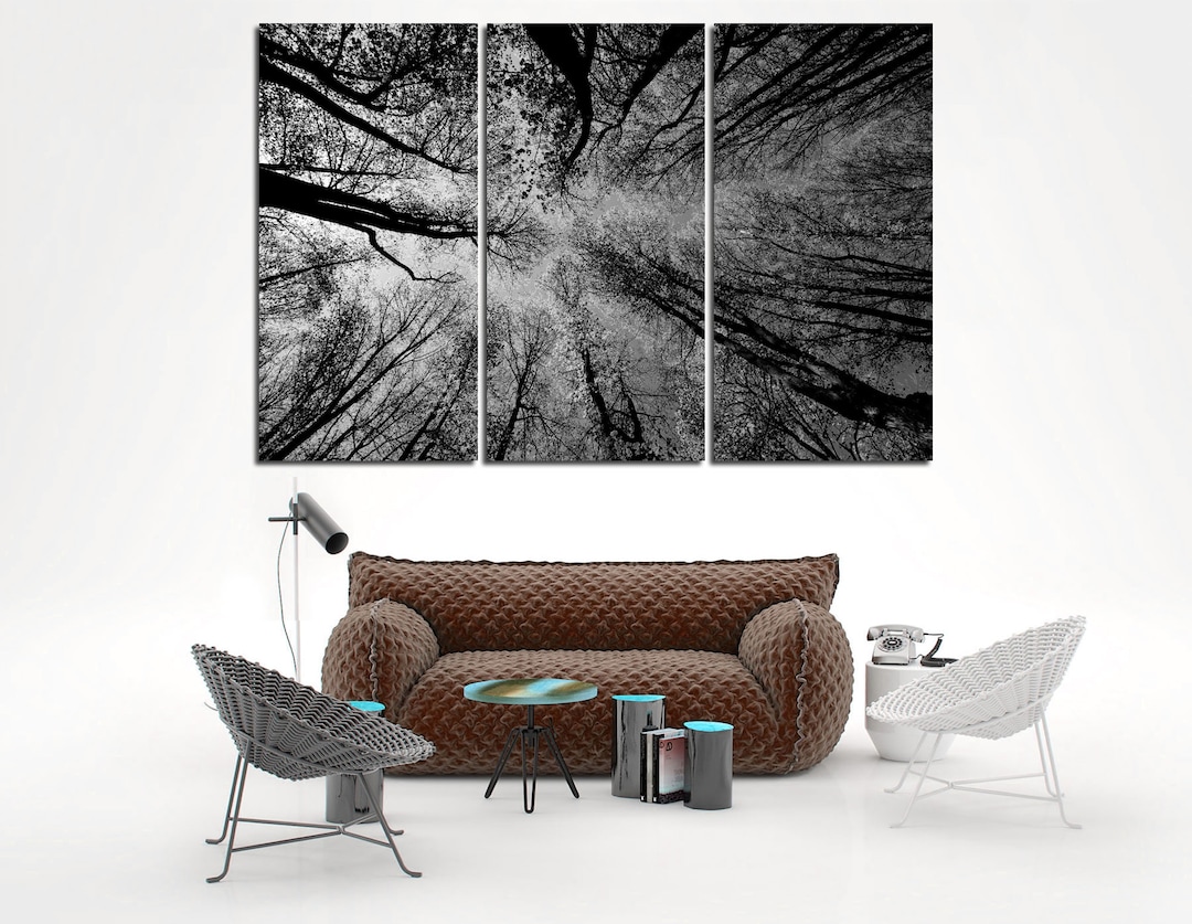 Tree Wall Art Leaf Wall Art Tree Branch Print Abstract Tree Large ...