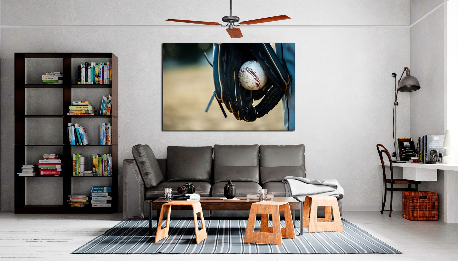 Baseball Wall Art Awesome Baseball Artwork on Extra Large Canvas Prints ...