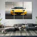 Beautiful Yellow Ferrari F12 on Large Canvas Set Popular Presents With ...