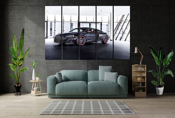 Audi R8 wall art canvas set Awesome Sport Car Audi R8 for | Etsy