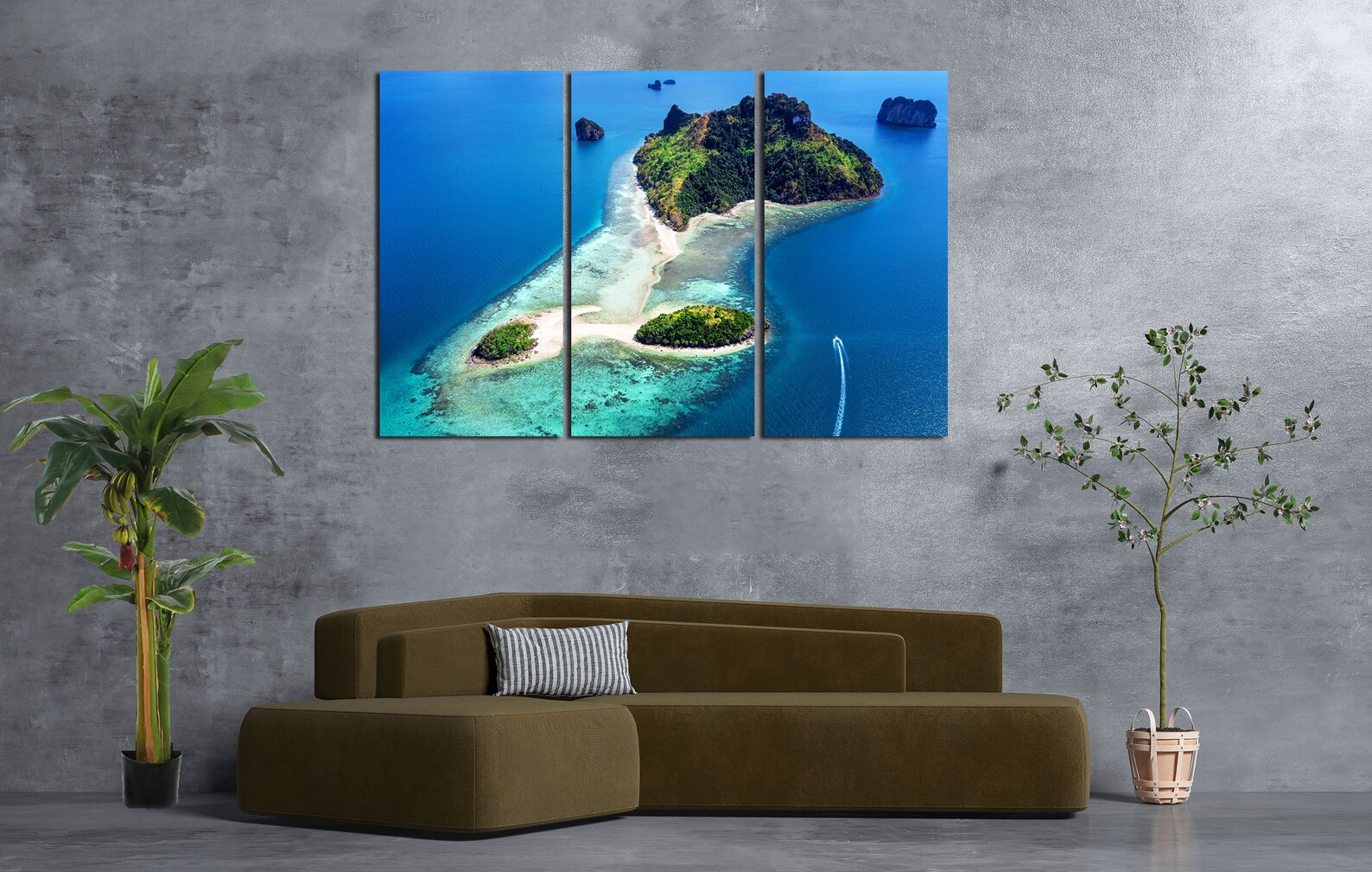 Original View of Deserted Islands in Thailand Poda Island in Krabi on ...