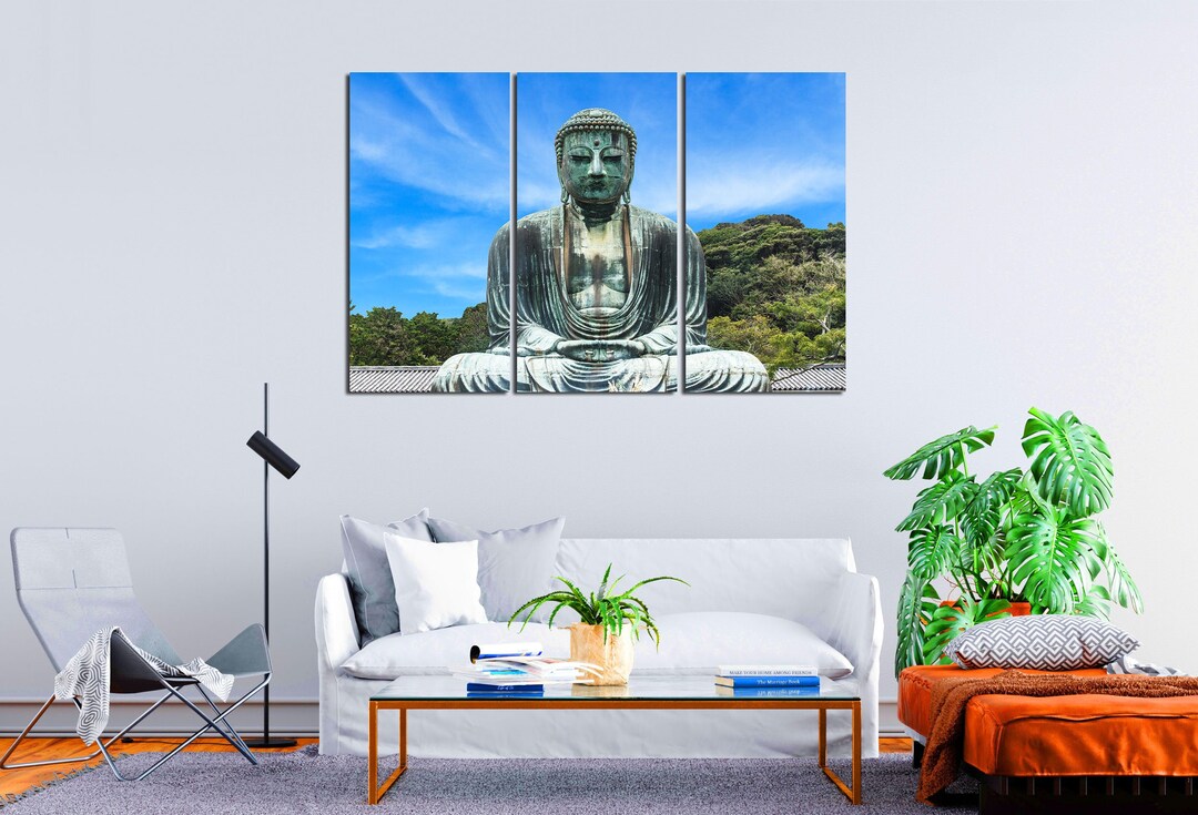 Kotoku in Buddhist Temple of the Judo School in Kamakura Large Bronze ...