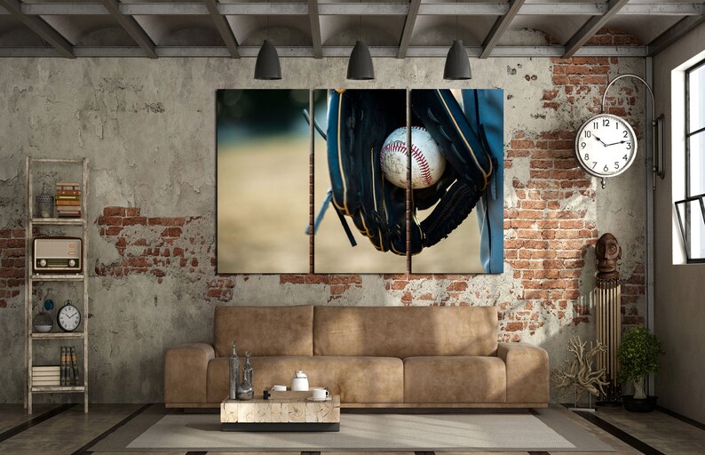 Baseball Wall Art Awesome Baseball Artwork on Extra Large Canvas Prints ...