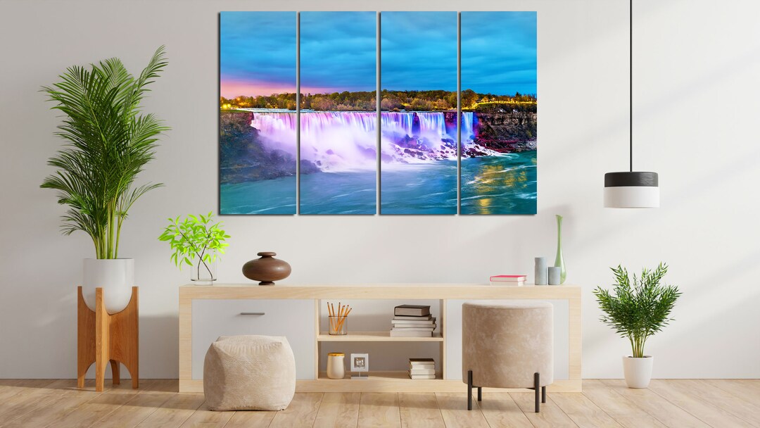 Awesome Niagara Falls Picture on Canvas Sets Beautiful Niagara - Etsy