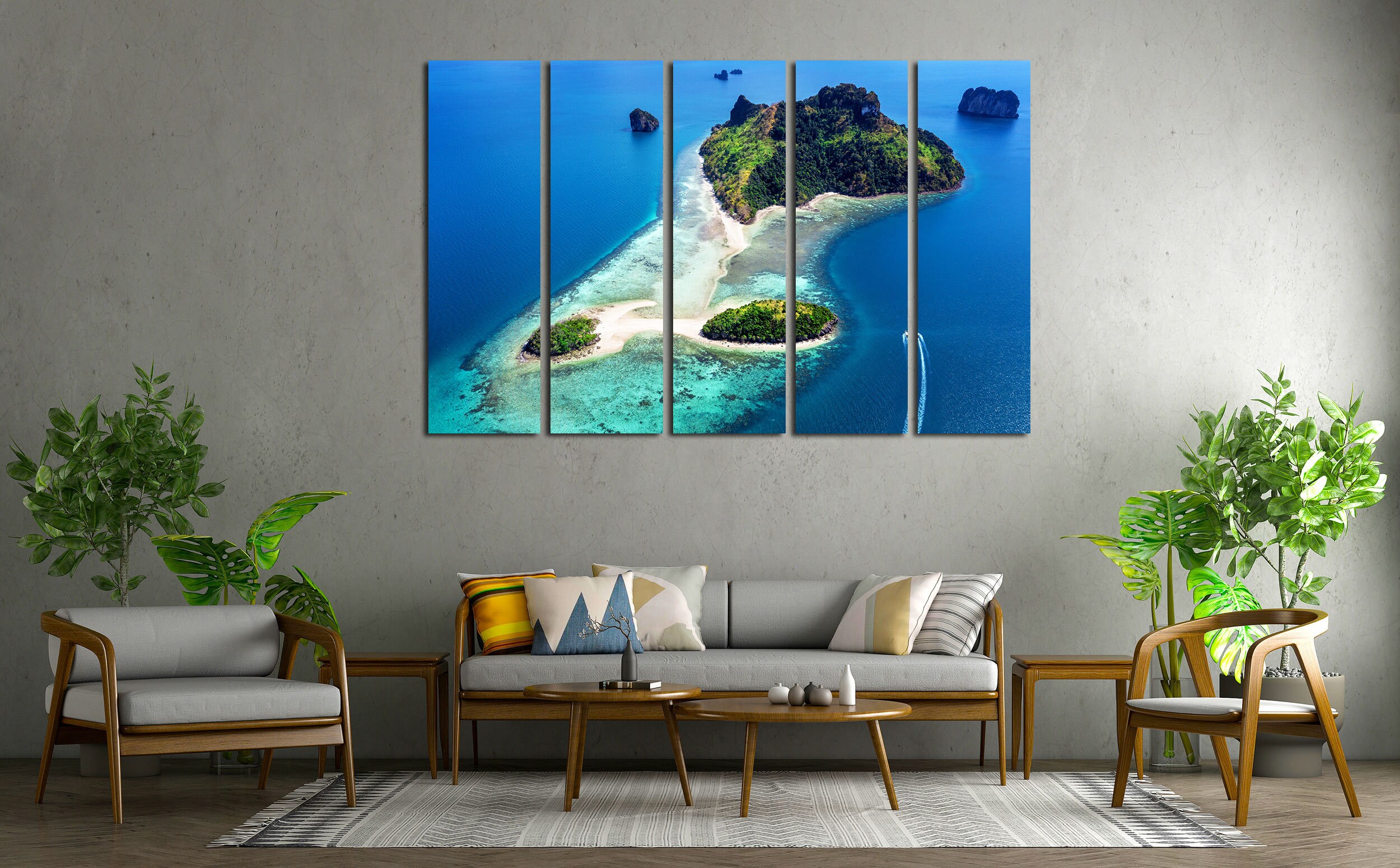 Original View of Deserted Islands in Thailand Poda Island in Krabi on ...