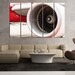 Huge Jet Engine of an Airplane on Extra Large Canvas Prints Amazing ...