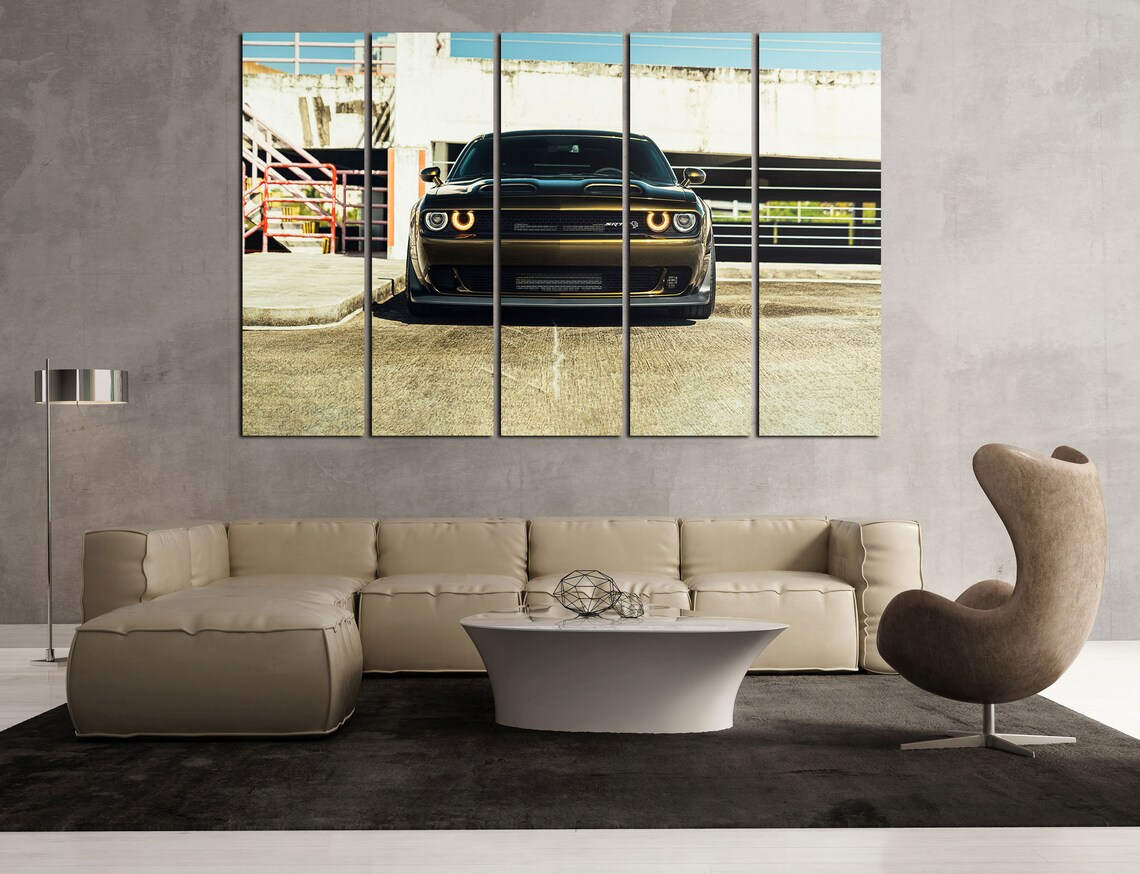 Awesome Dodge Challenger SRT on Hellcat American Muscle Car - Etsy