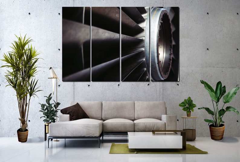 Jet Engine for Original Wall Decor of Loft Style House Cool - Etsy