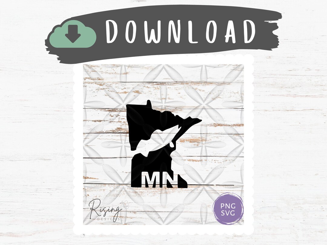 MN Minnesota Fish Walleye Fishing Png Svg Image INSTANT DOWNLOAD - Etsy