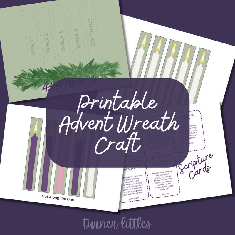 Advent Wreath - Etsy