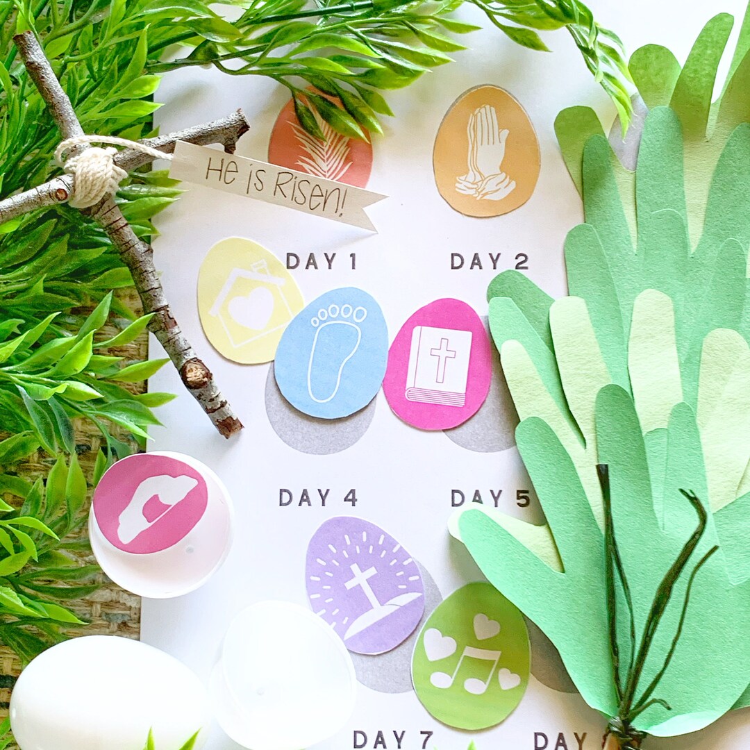 Printable Easter Activity Pack for Kids With Crafts, Scripture Reading ...