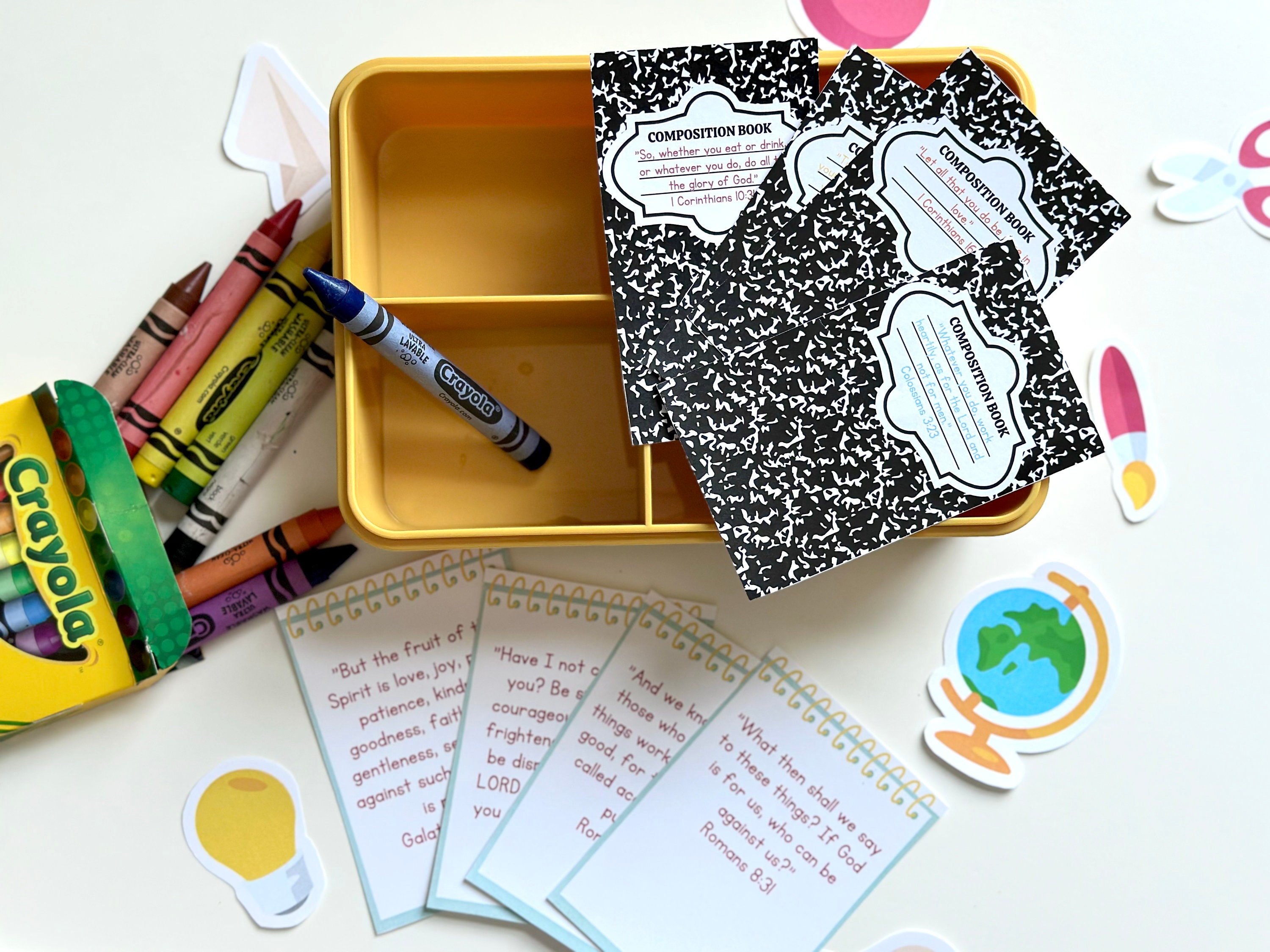 Back to School Scripture Poster Homeschool Classroom Decor - Etsy