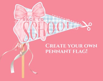 First Day of School Sign Download First Day of Homeschool Flag DIY ...