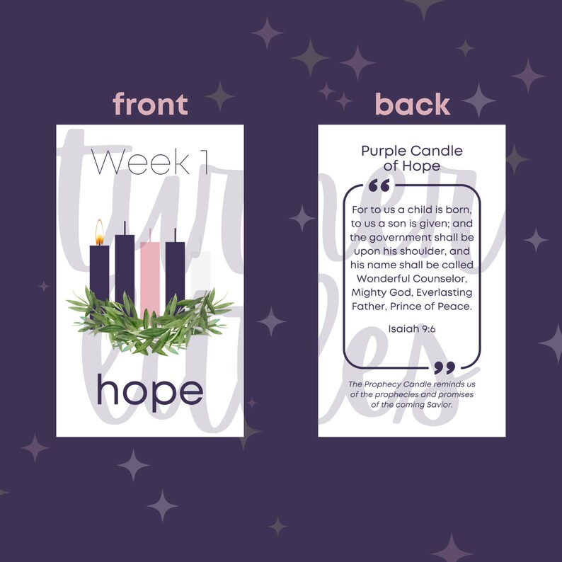 Advent Cards for Kids - Advent Activities for Kids - Printable Advent ...