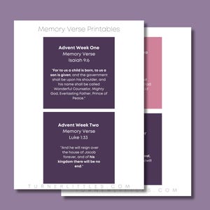 Printable Advent Calendar Guide for Families Printable Advent Crafts ...