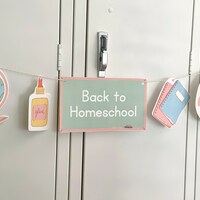 Friendship Bracelet Banner for Classroom Back to School Bracelet Banner ...