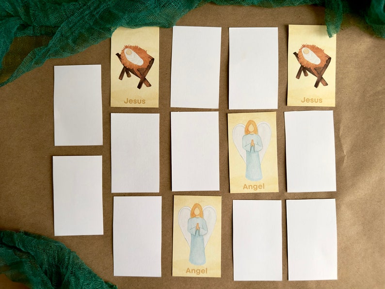 Printable Christmas Game for Kids - Christmas Matching Card Game ...