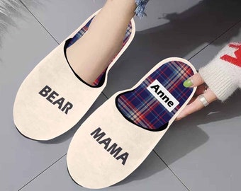 Baby Dad Slippers - Etsy