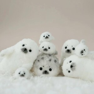 Enchanting Collection of Mini Plush Seal Toys: Perfectly Scaled ...