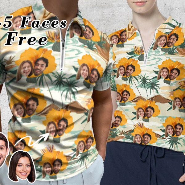 Mens Polo With Faces - Etsy