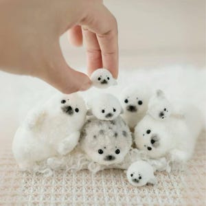 Enchanting Collection of Mini Plush Seal Toys: Perfectly Scaled ...