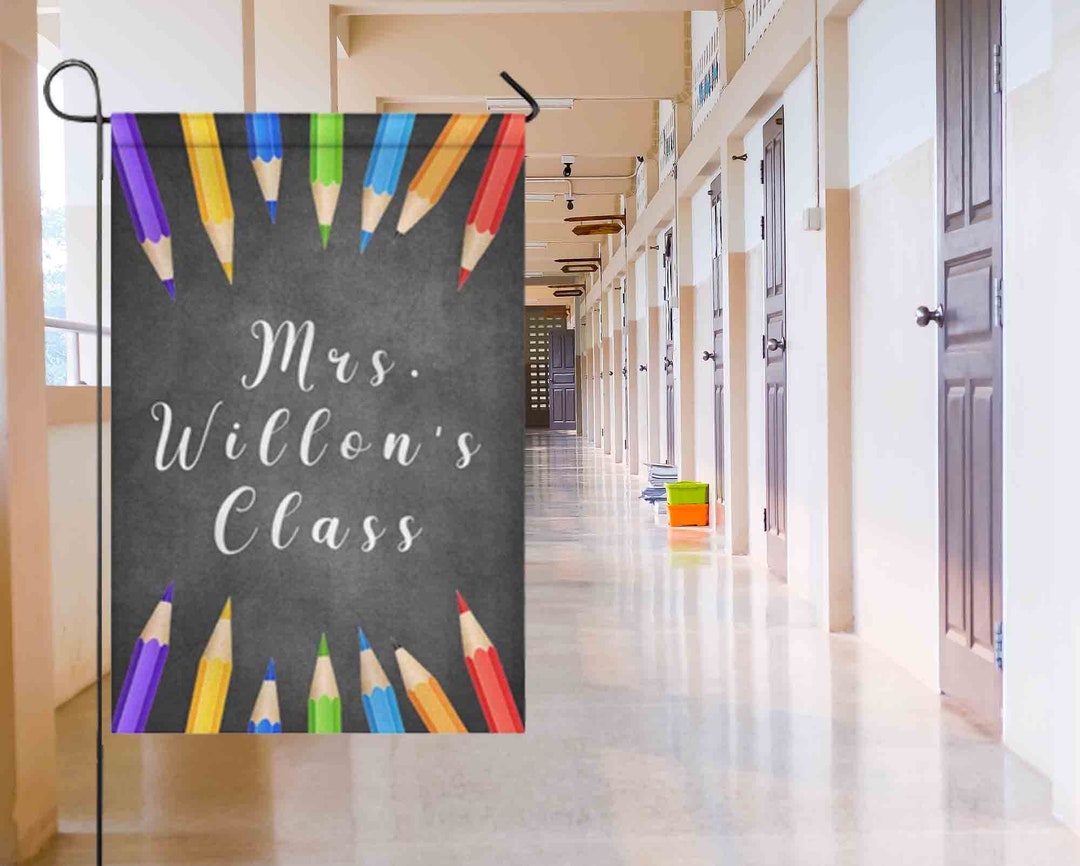 Custom Teacher Welcome Sign Pencil for Freshmen First Day of - Etsy