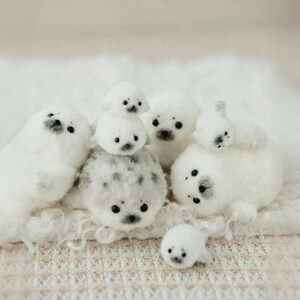 Enchanting Collection of Mini Plush Seal Toys: Perfectly Scaled ...