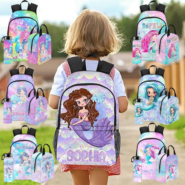 Mermaid Backpack - Etsy