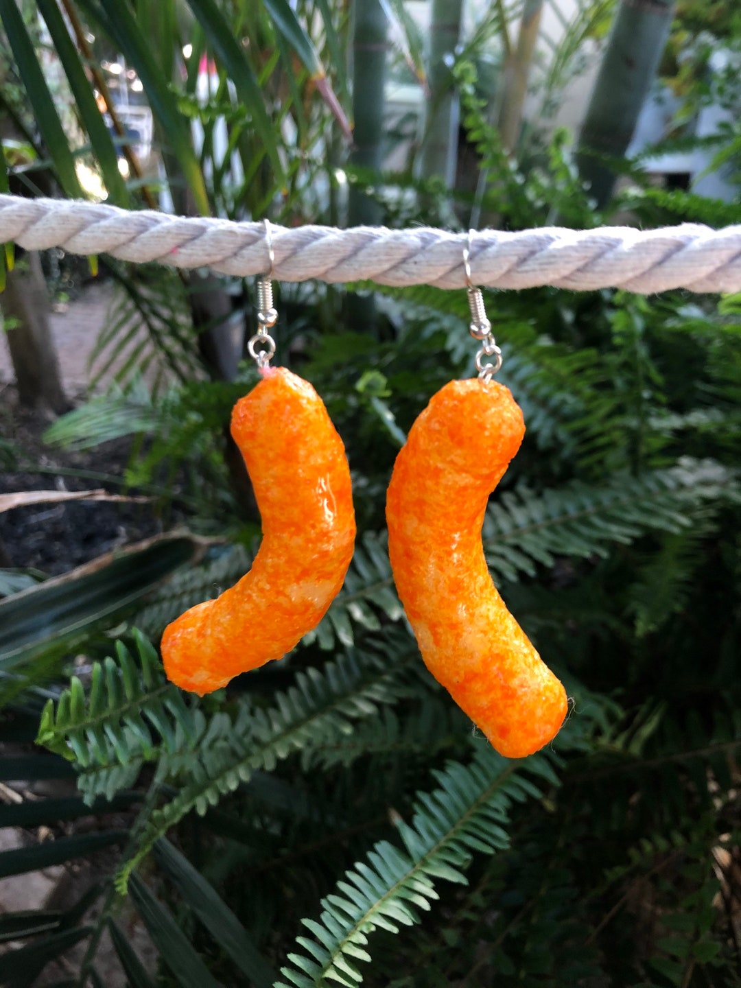 Cheeto Puff Earrings - Etsy
