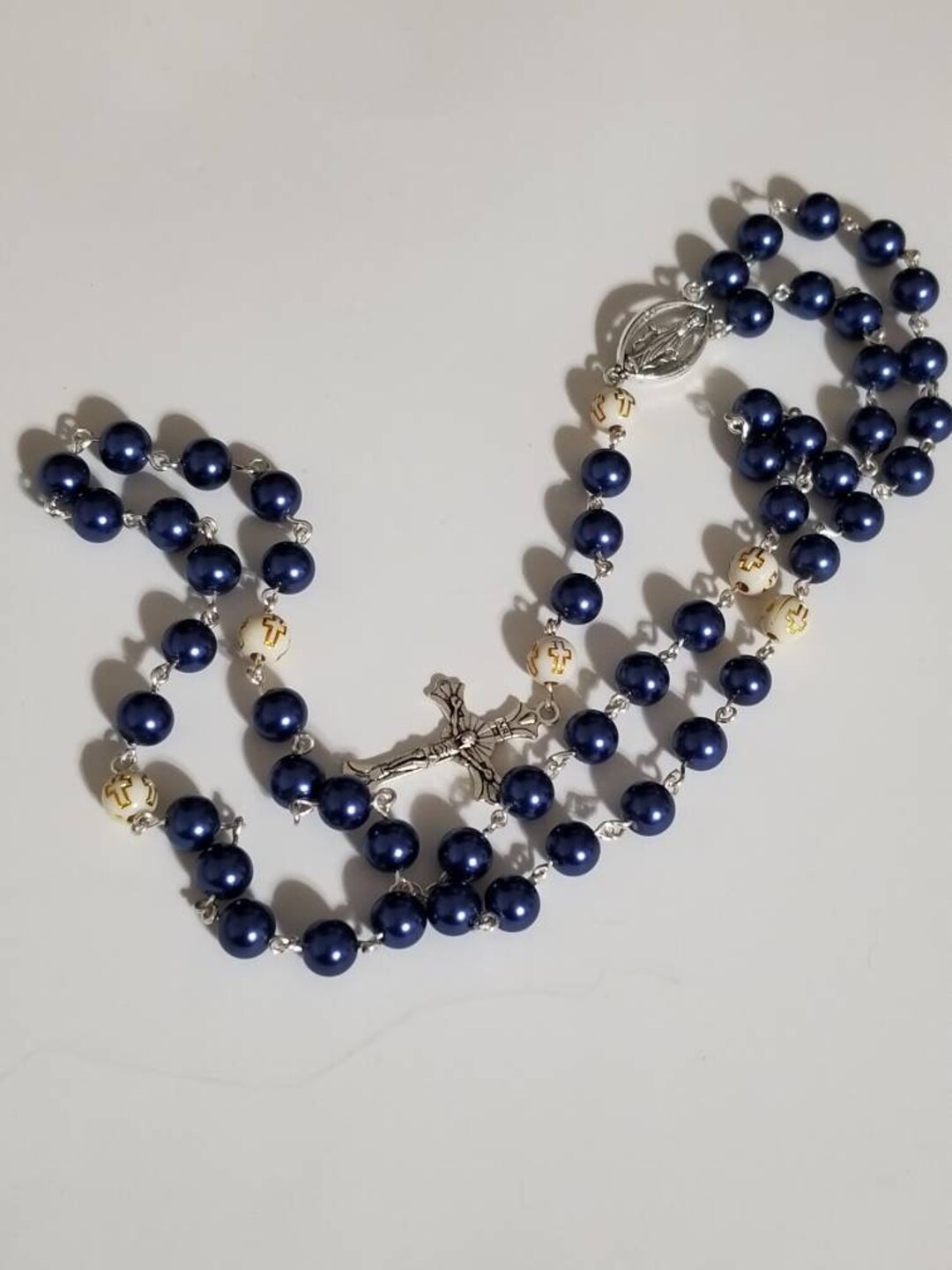 Custom Catholic Rosary- Handcrafted Wire Rosary - Etsy