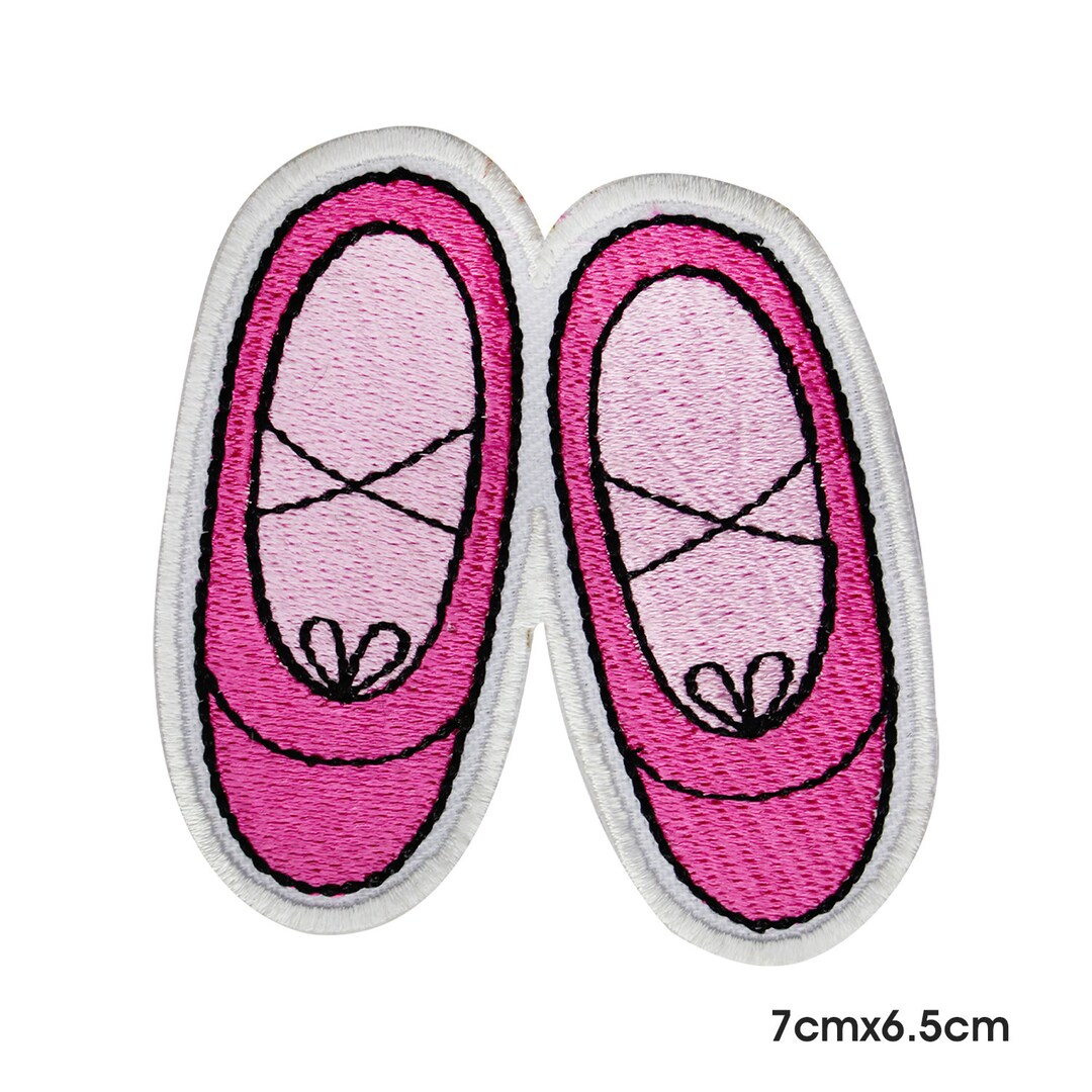 Ballerina Shoes Patch, Ballet Dancing Patch, Cartoon Patch, Kids Rhymes ...