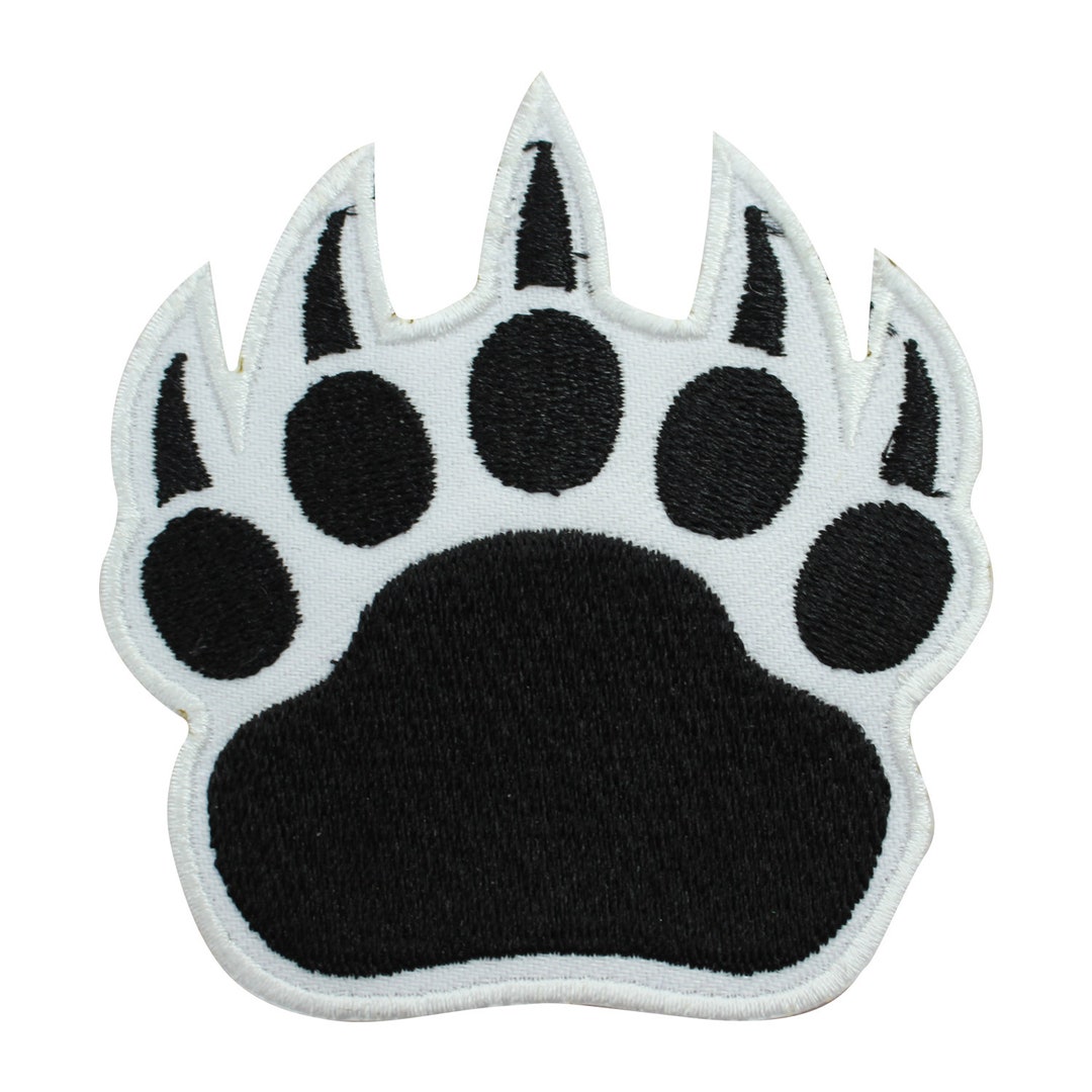 Bear Paw Patch, Bear Patch, Kids Rhymes Patch Embroidered Iron on Sew ...