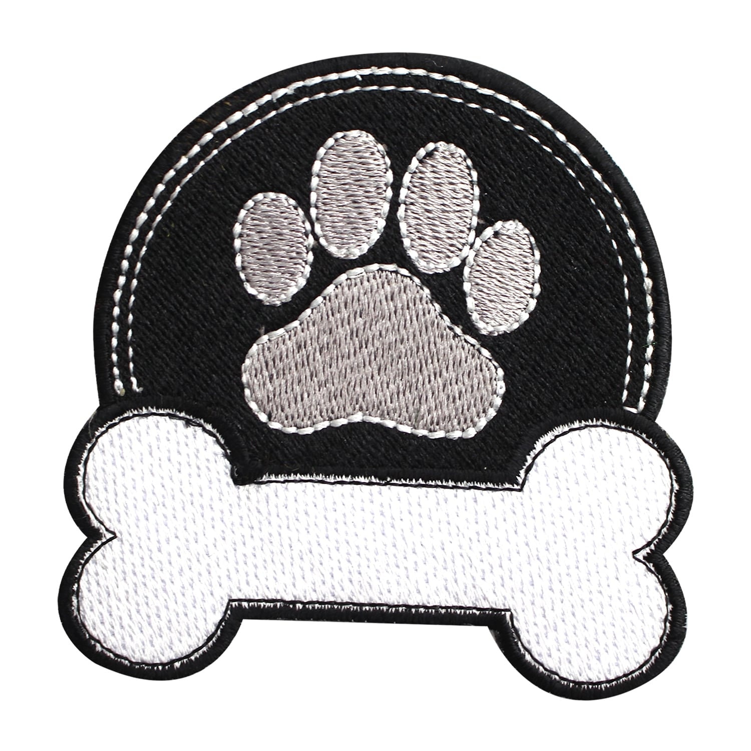 Dog Paw Bone Patch, Paw Patch, Dog Bone Patch, Kids Rhymes Patch ...