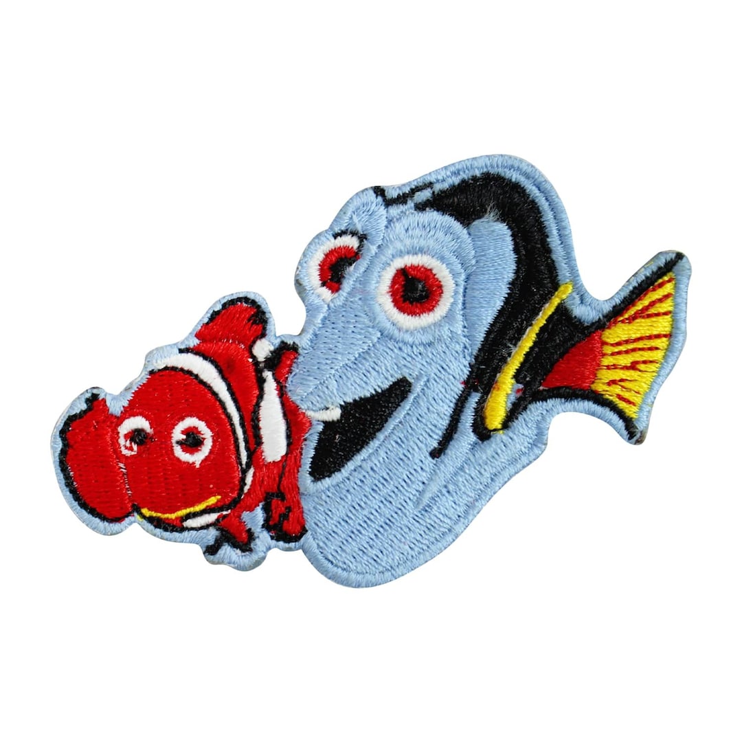 Cute Kids Fish Patch, Fish Patch Kids Rhymes Patch Embroidered Iron on ...