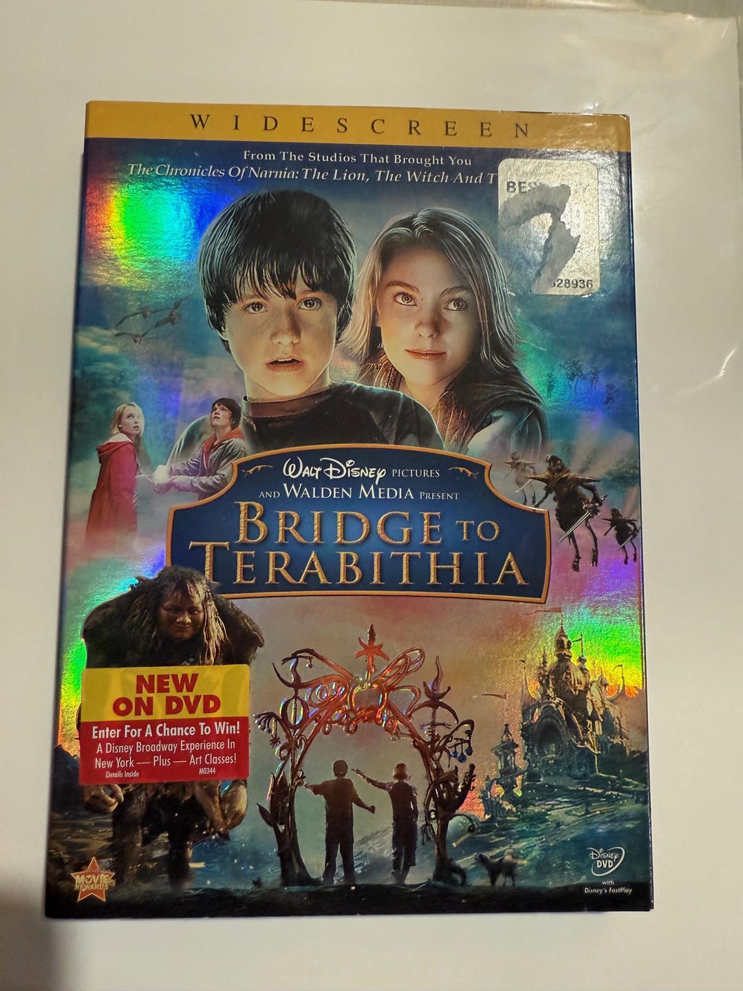 Walt Disney Pictures Bridge to Terabithia DVD - Etsy