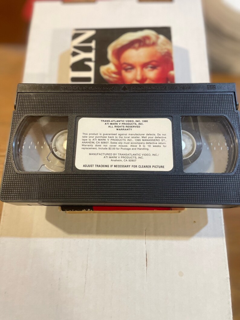 Marilyn Used Vhs - Etsy
