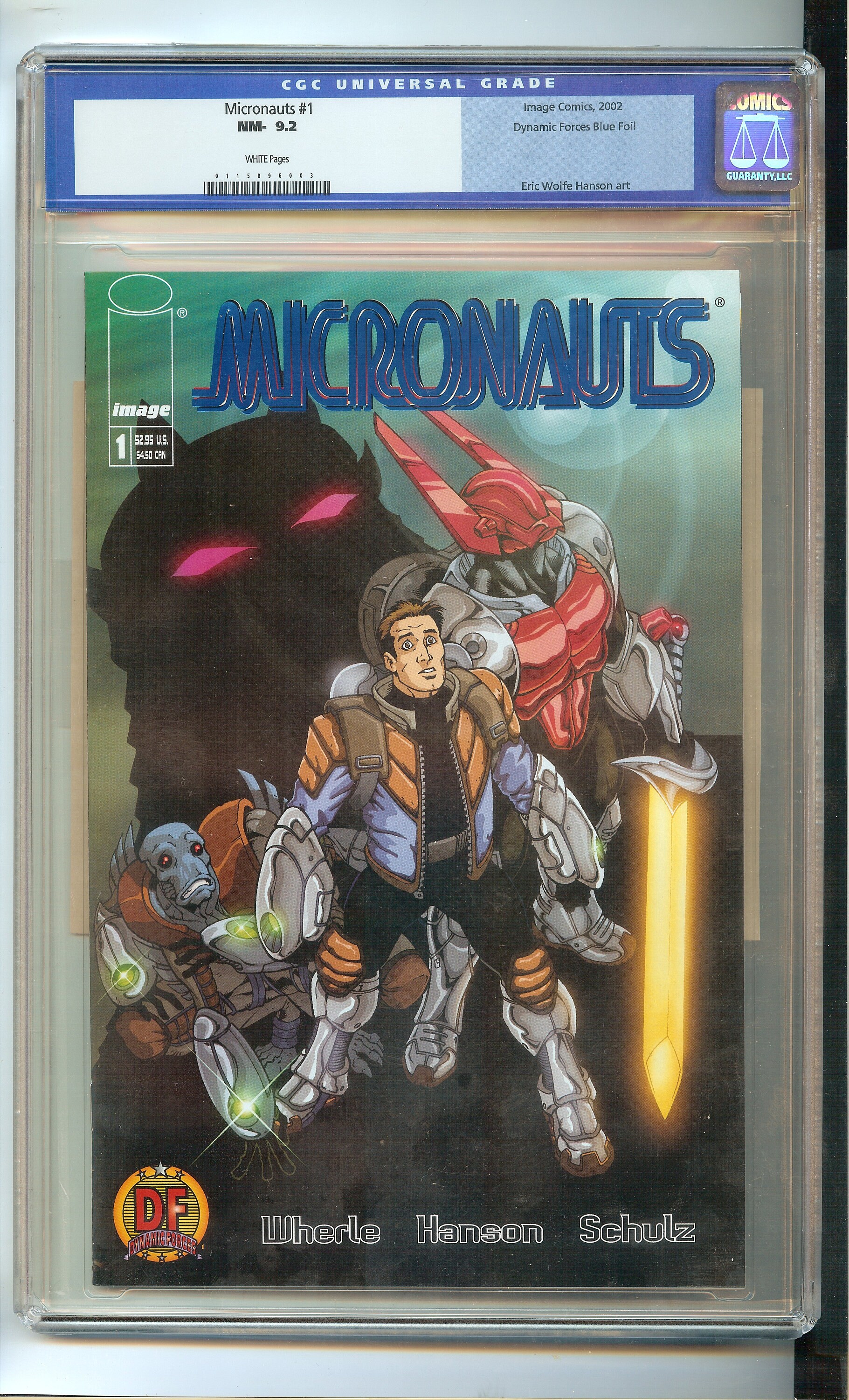 Micronauts 1 CGC 9.2 dynamic Forces Blue Foil - Etsy