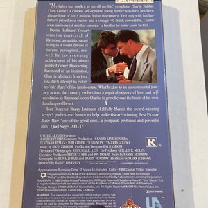 Rain Man Used VHS - Etsy