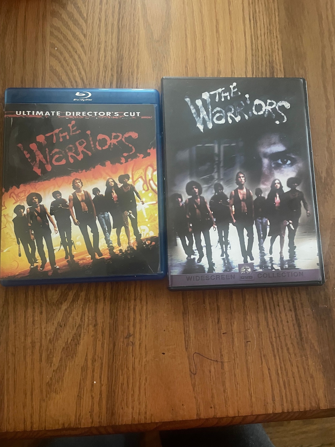 The Wariors Blu Ray Directors Cut & the Warriors Dvd Widescreen ...
