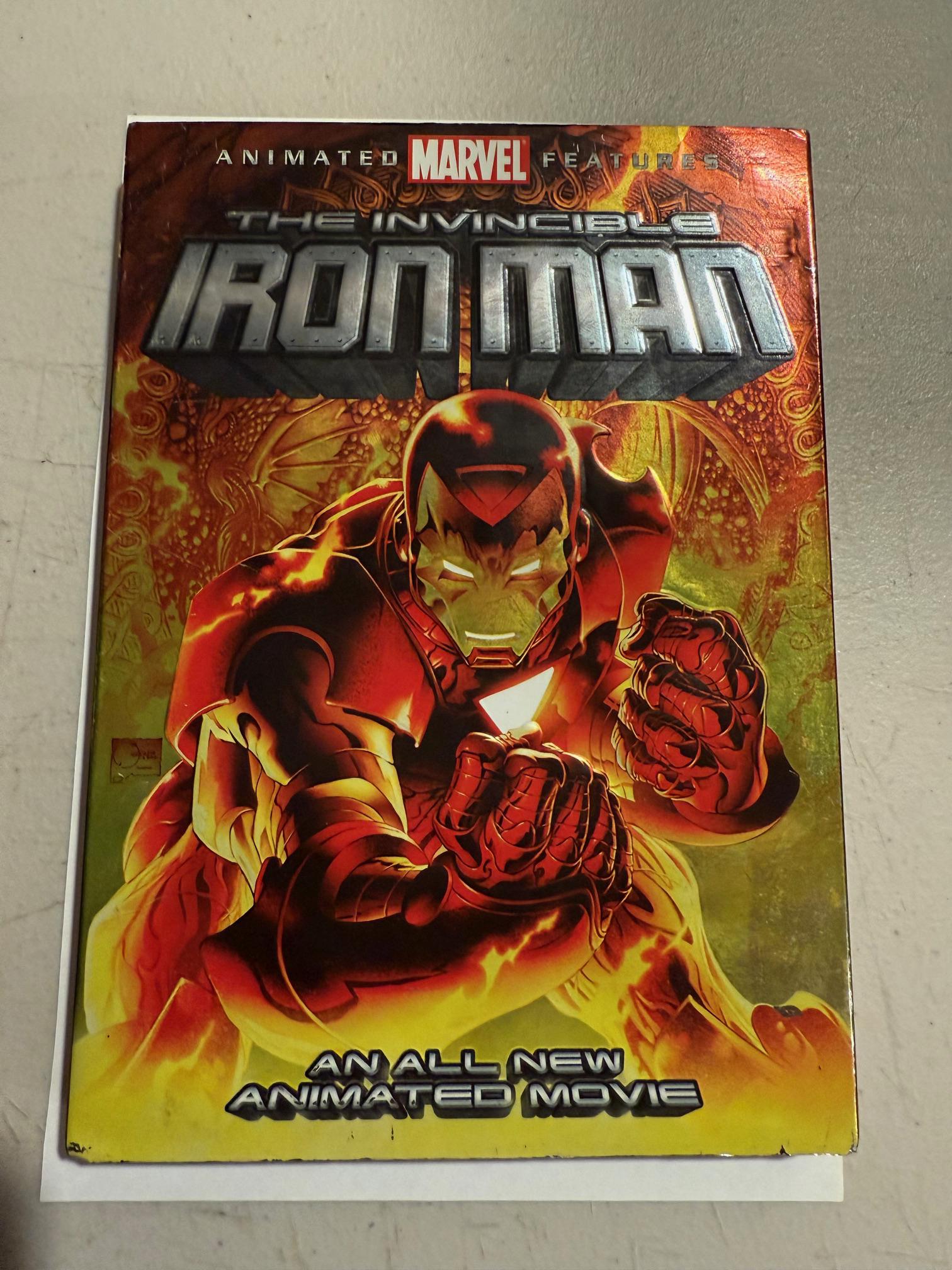Invincible Iron Man Animated Movie DVD - Etsy