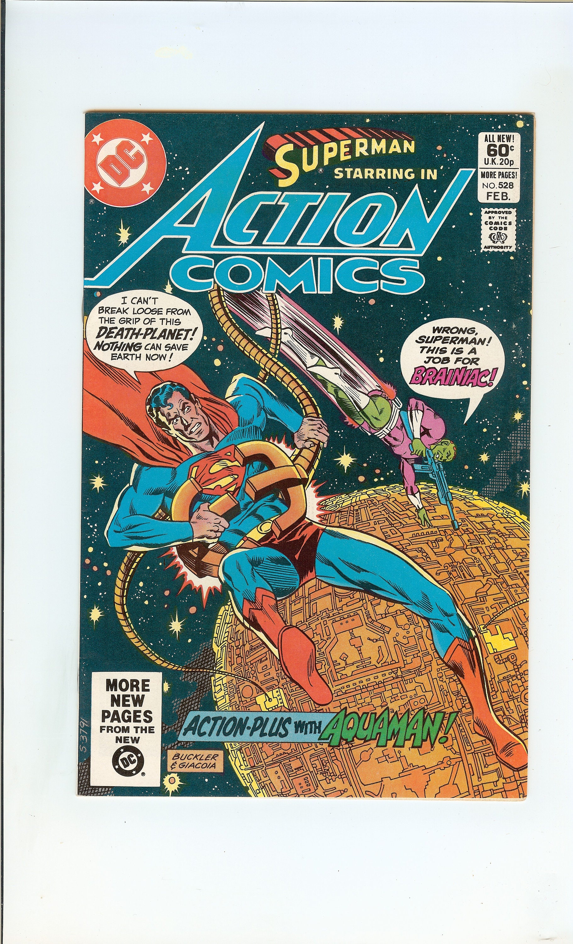 Action Comics #528 Vf+ , #530 Vf, #531 Nm- , #548 Vf+ - Etsy