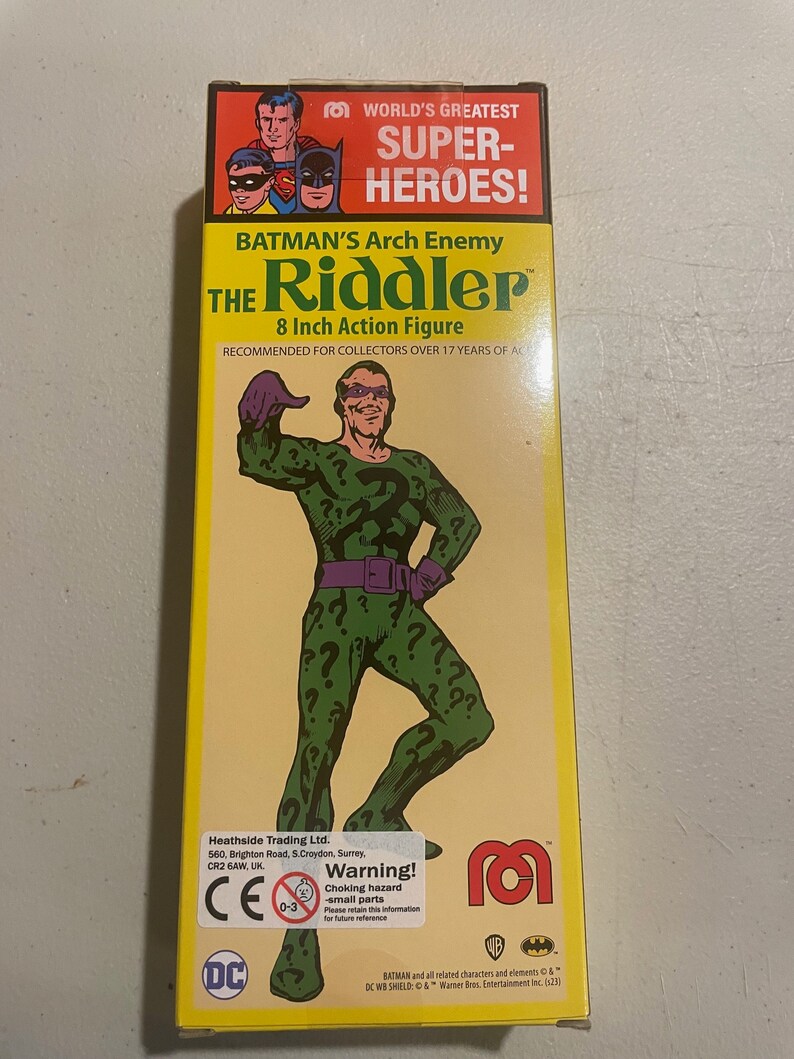 The Riddler World's Greatest Super=heroes "50th Anniveresary " New in ...