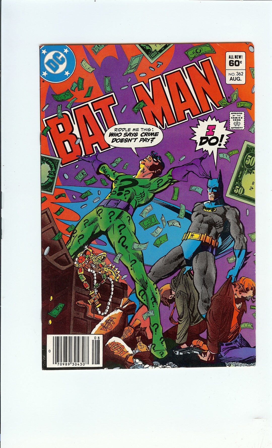 Batman #362 Vf - Etsy
