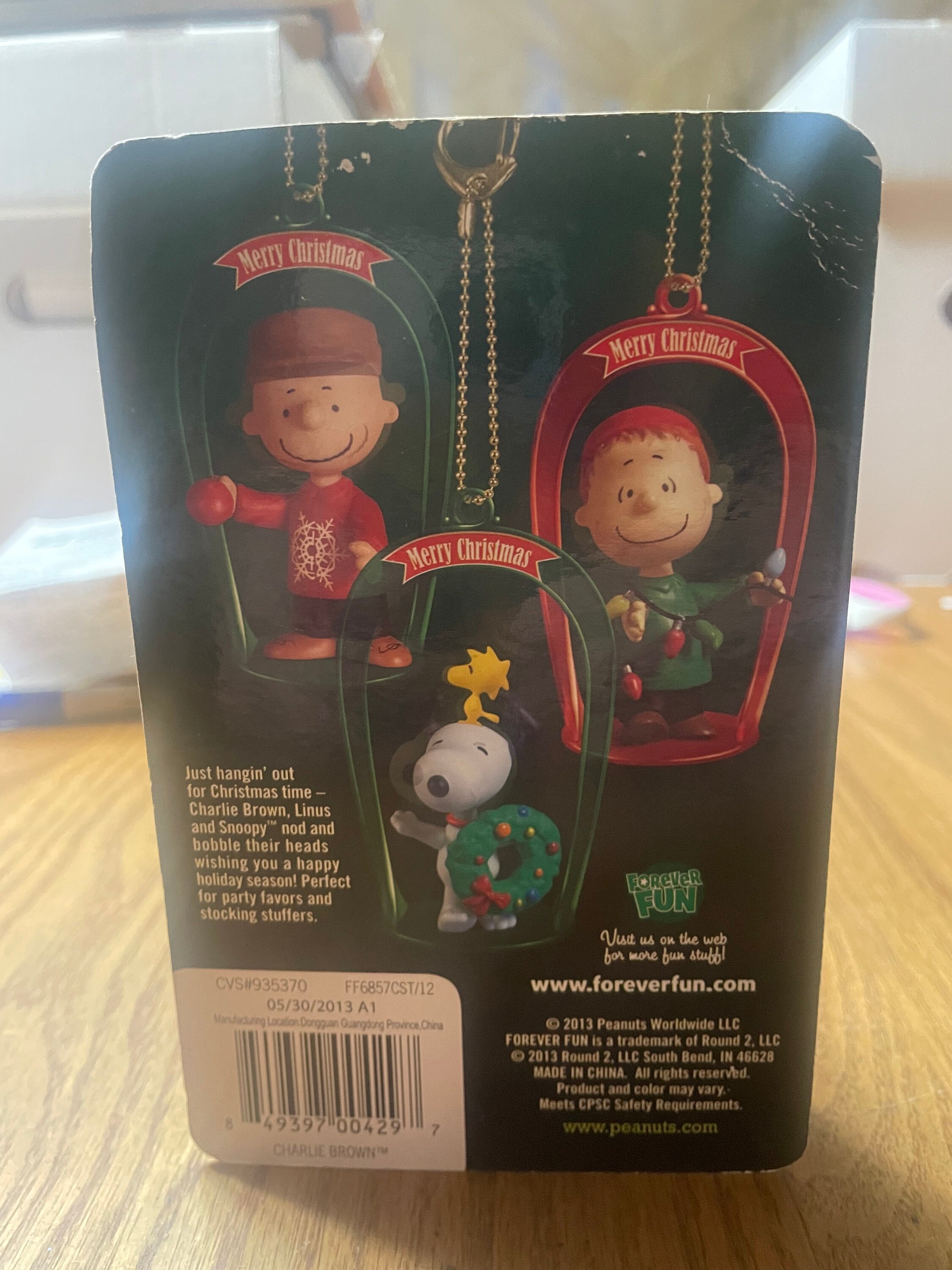 Holiday Clip-on Peanuts Bobblehead - Etsy