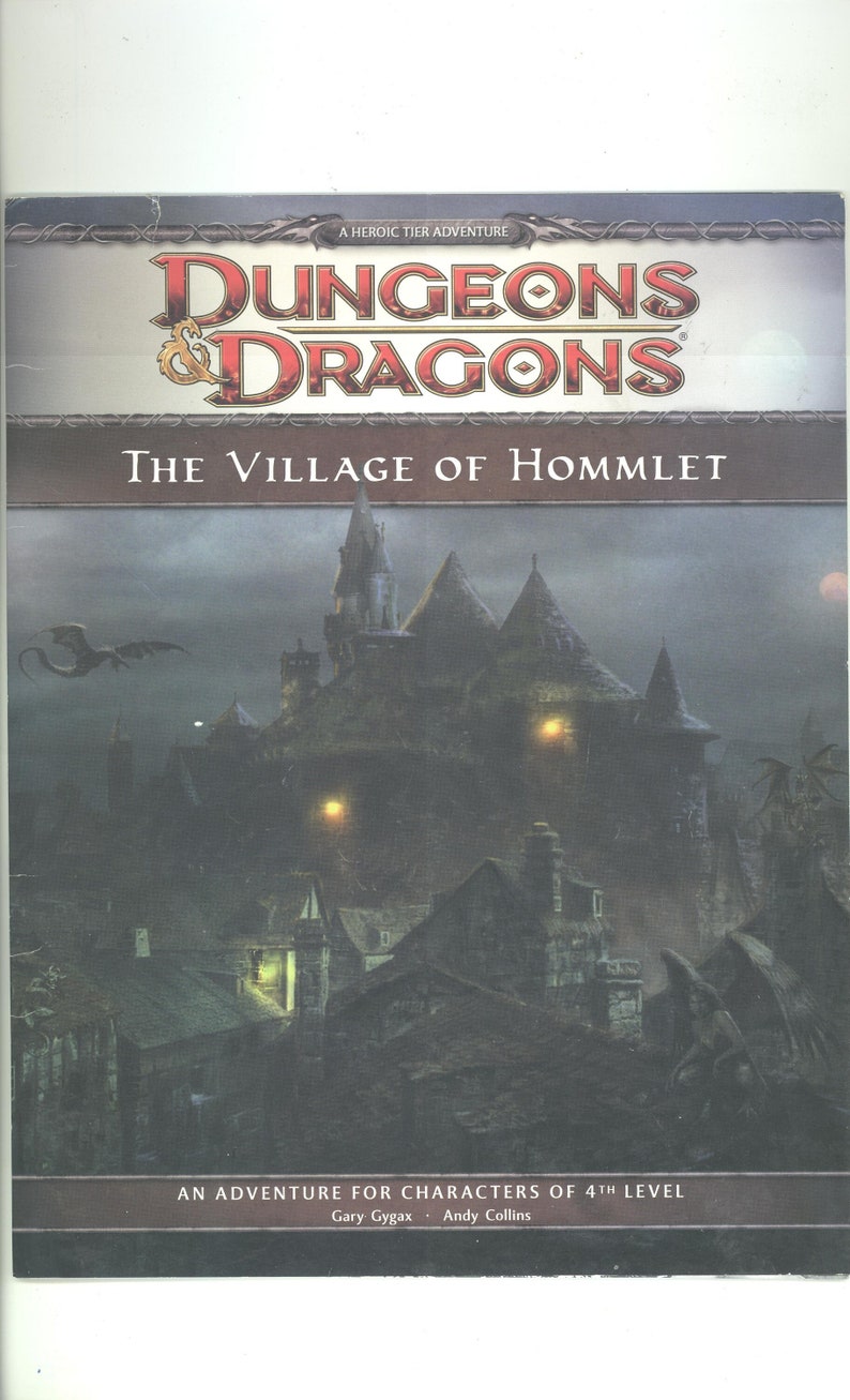 Dungeons & Dragons the Village of Hommlet - Etsy