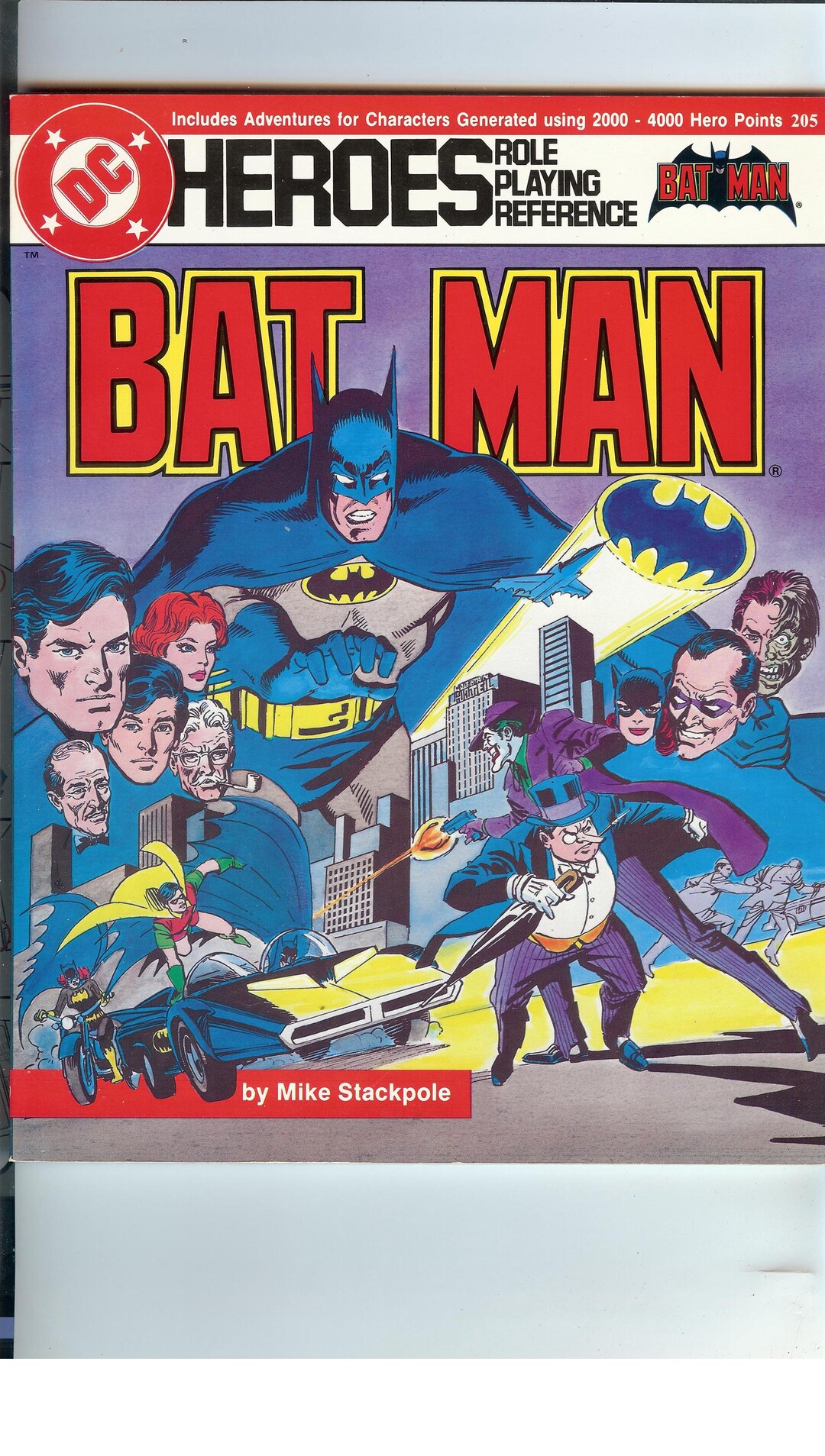 Batman Heroes Role Playing Reference Book - Etsy