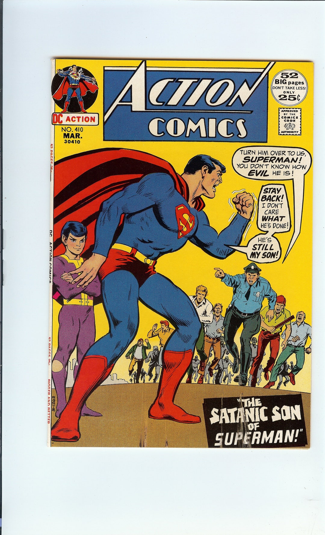 Action Comics #410 Fine/vf 7.0 "52 Page Giant" - Etsy