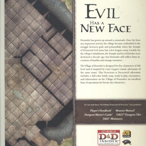 Dungeons & Dragons the Village of Hommlet - Etsy