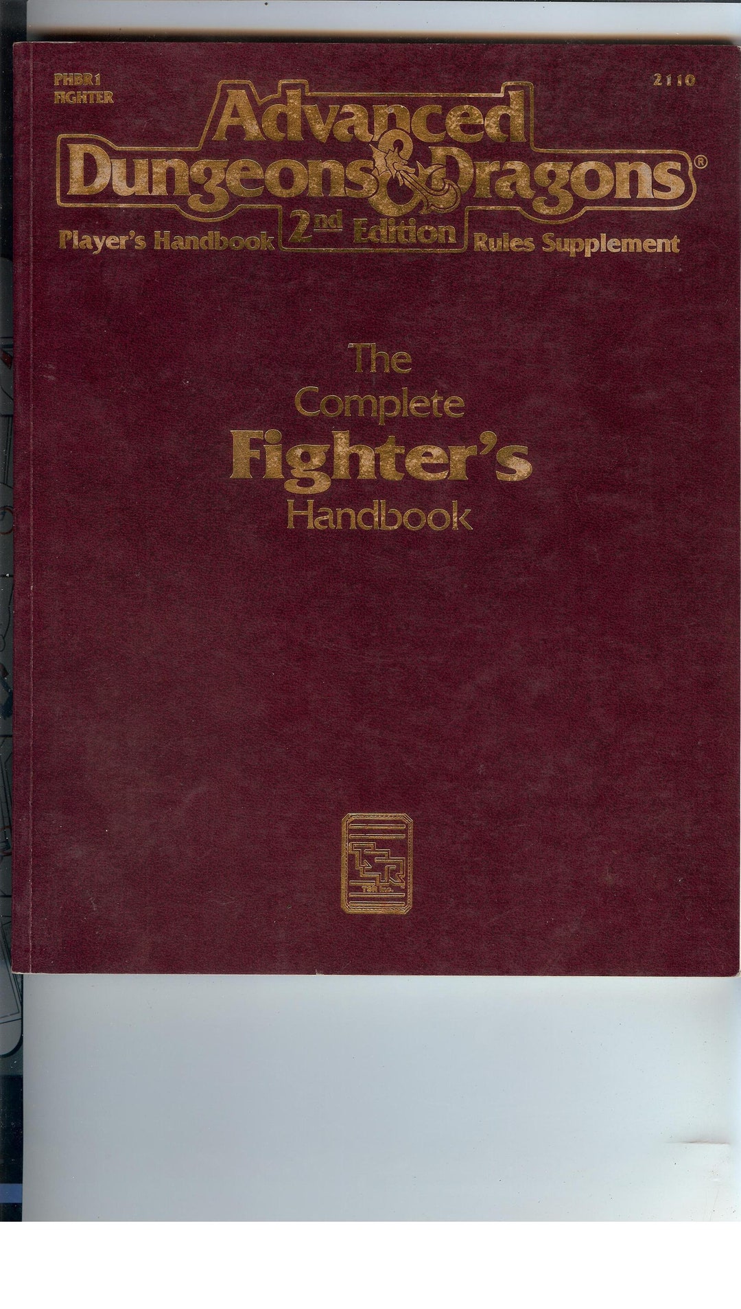 Advanced Dungeons & Dragons the Complete Fighters Handbook - Etsy